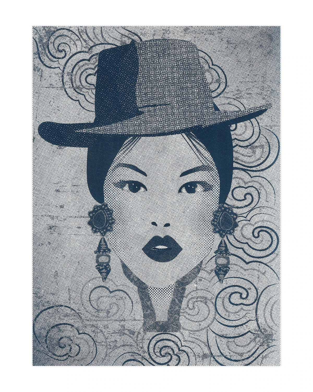Amdo Woman Art Poster – Norbulingka Institute of Tibetan Culture (India)