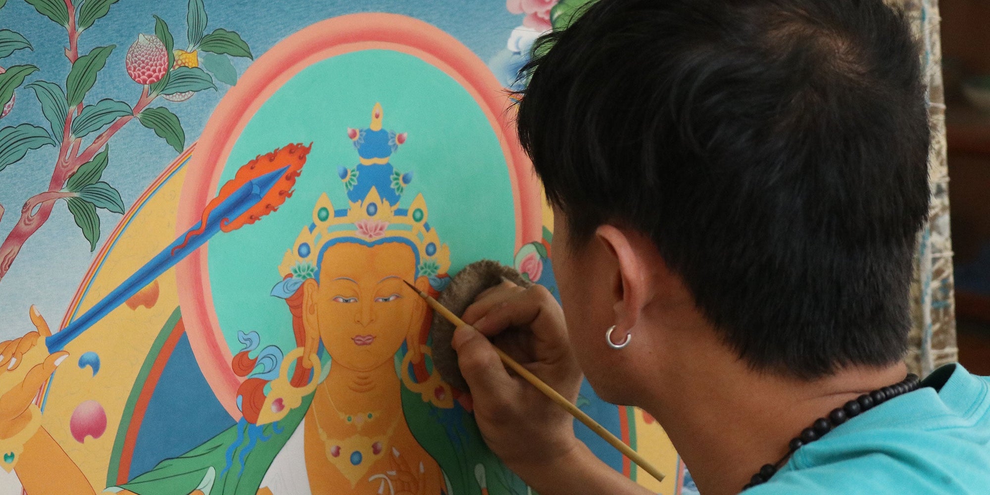 Thangka Painting – Norbulingka Institute of Tibetan Culture (India)